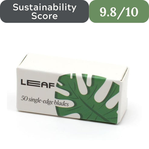 Chemical-Free Leaf Shave Single-Edge Razor Blades – The True Shift